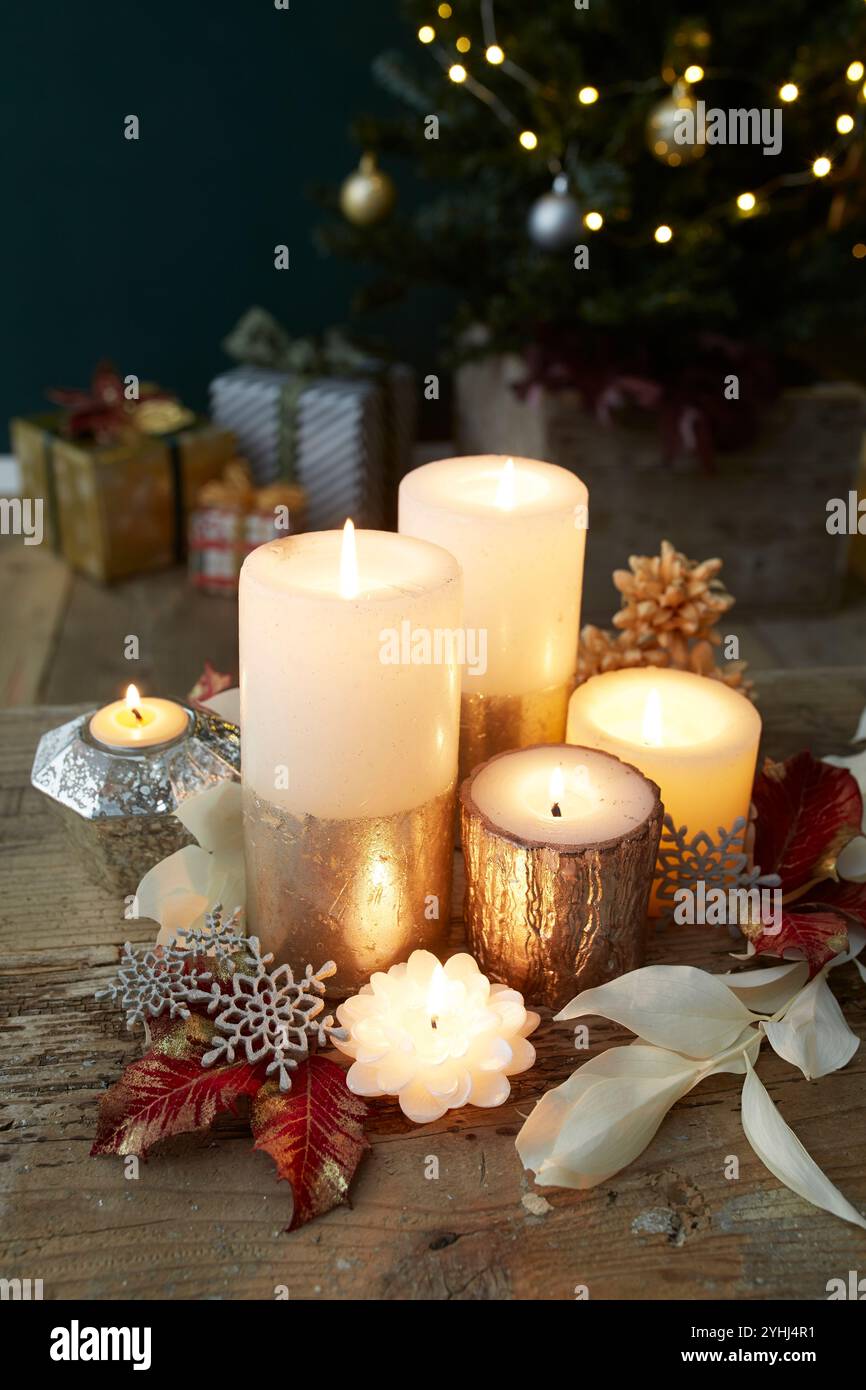 Multiple candles hi-res stock photography and images - Alamy