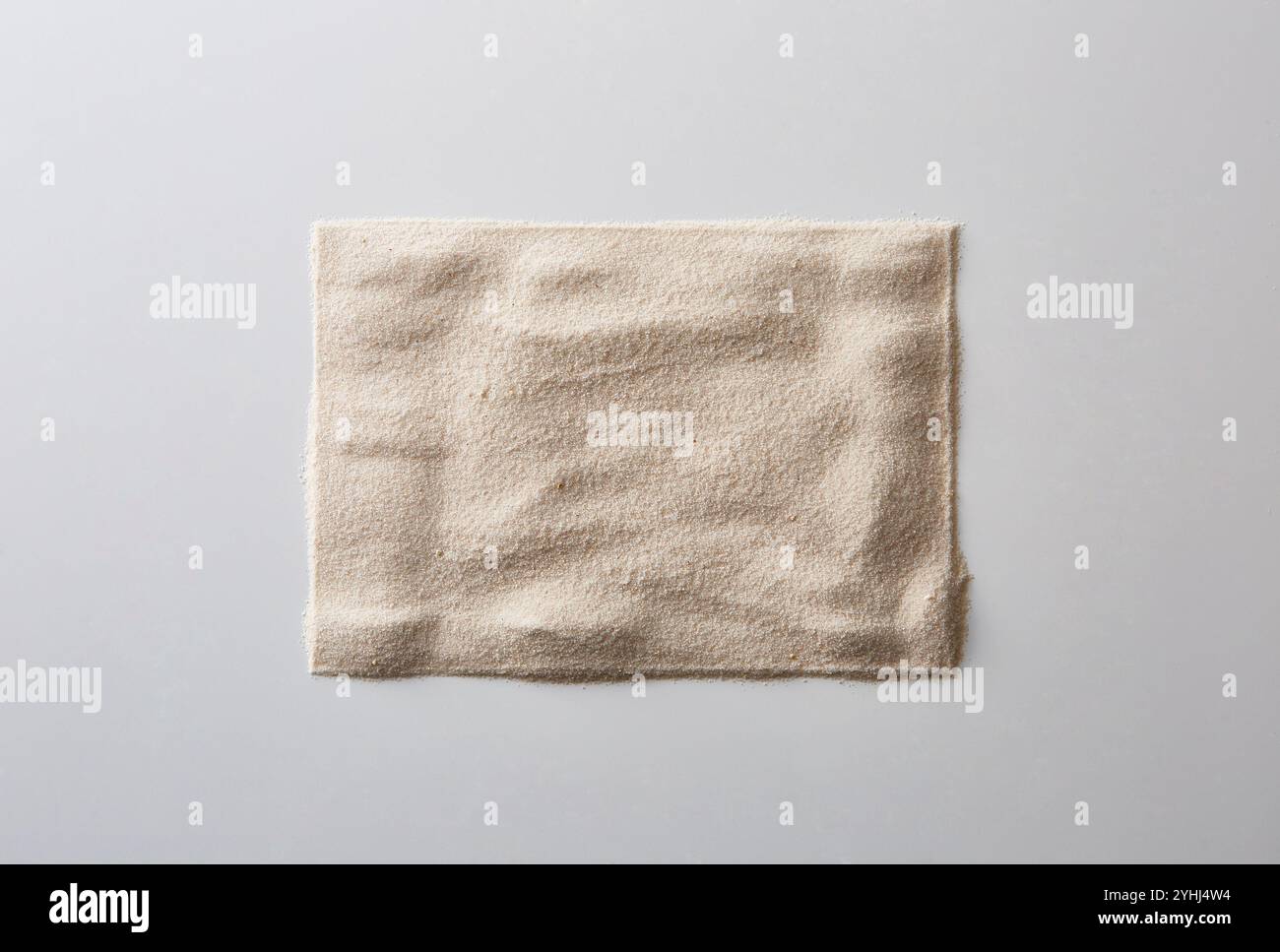 Square platform made of sand Stock Photo - Alamy