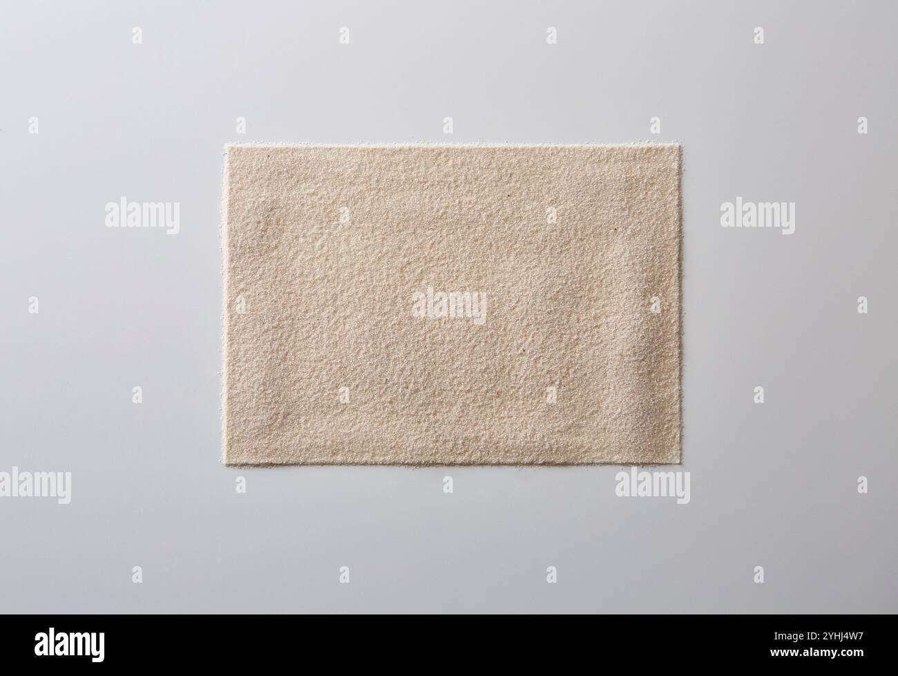 Square platform made of sand Stock Photo - Alamy