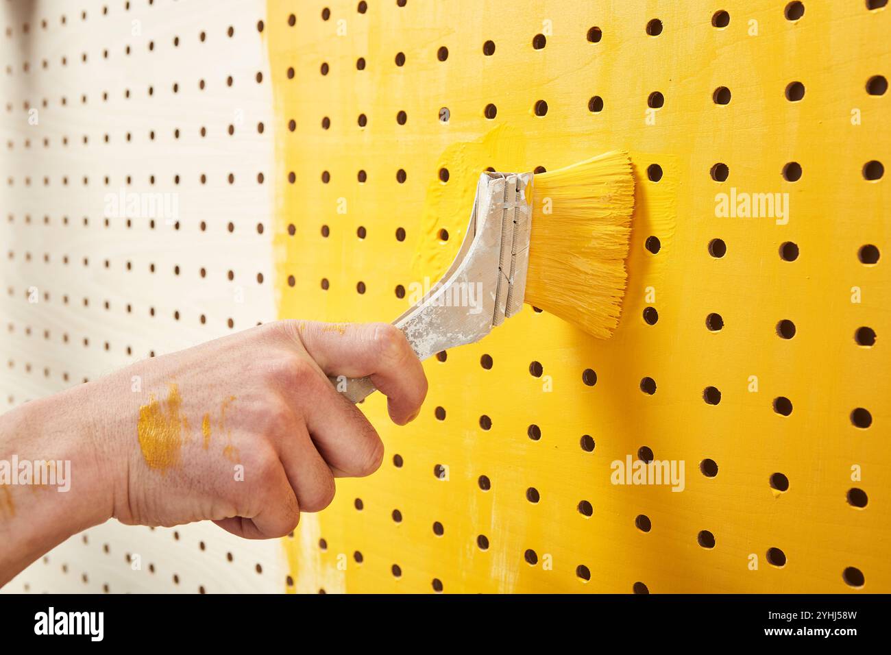 Perforated panel hi-res stock photography and images - Alamy
