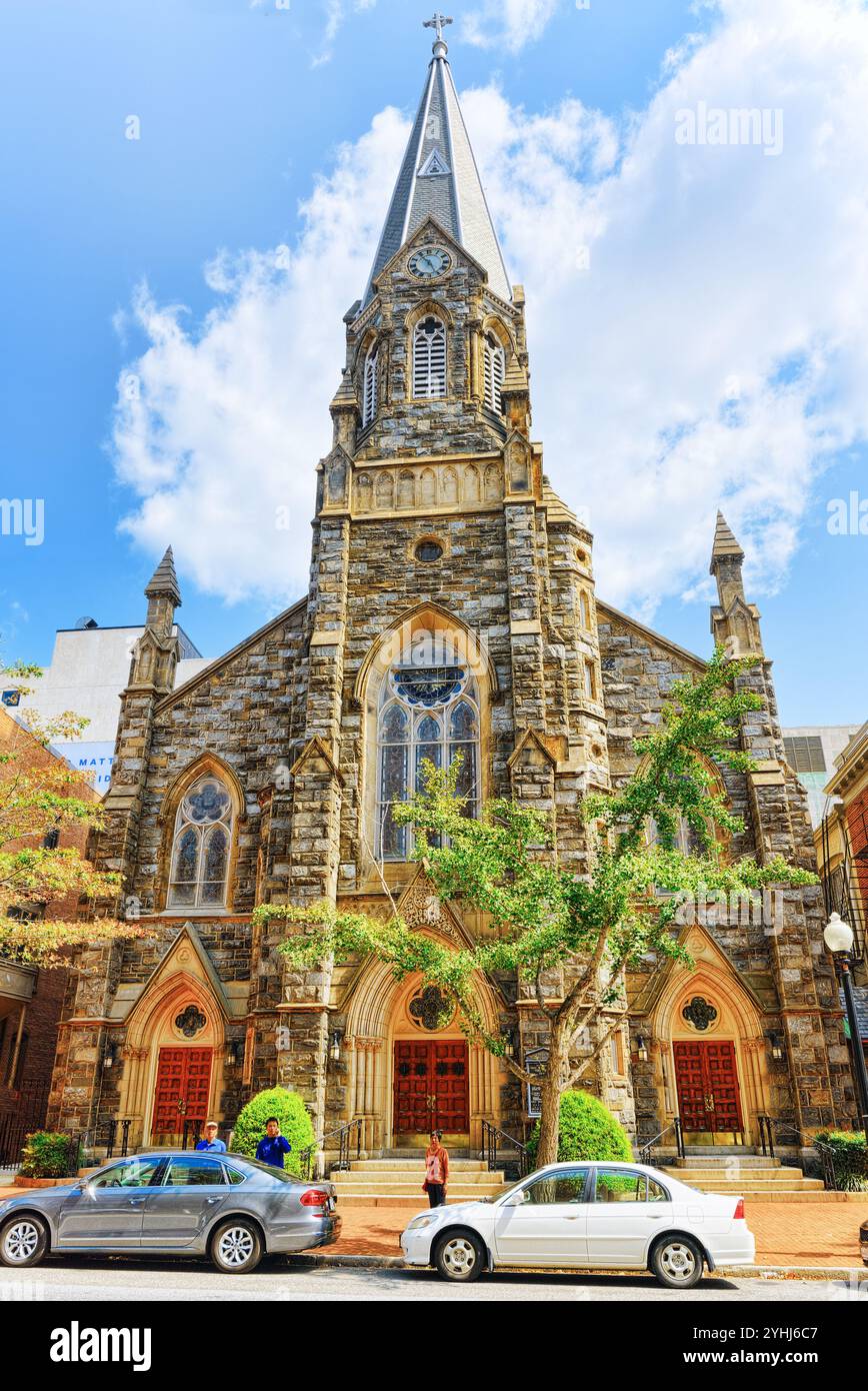 Washington, DC, USA - September 10,2017 : St Mary Mother of God ...