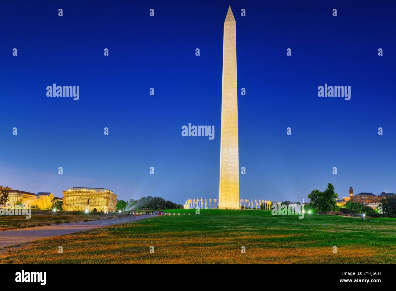 Washington Monument is an obelisk on the National Mall in Washington, D ...