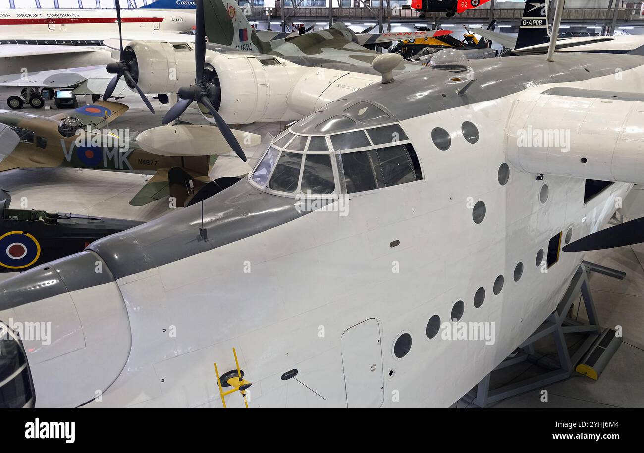 The Short S.25 Sunderland is a British flying boat patrol bomber ...