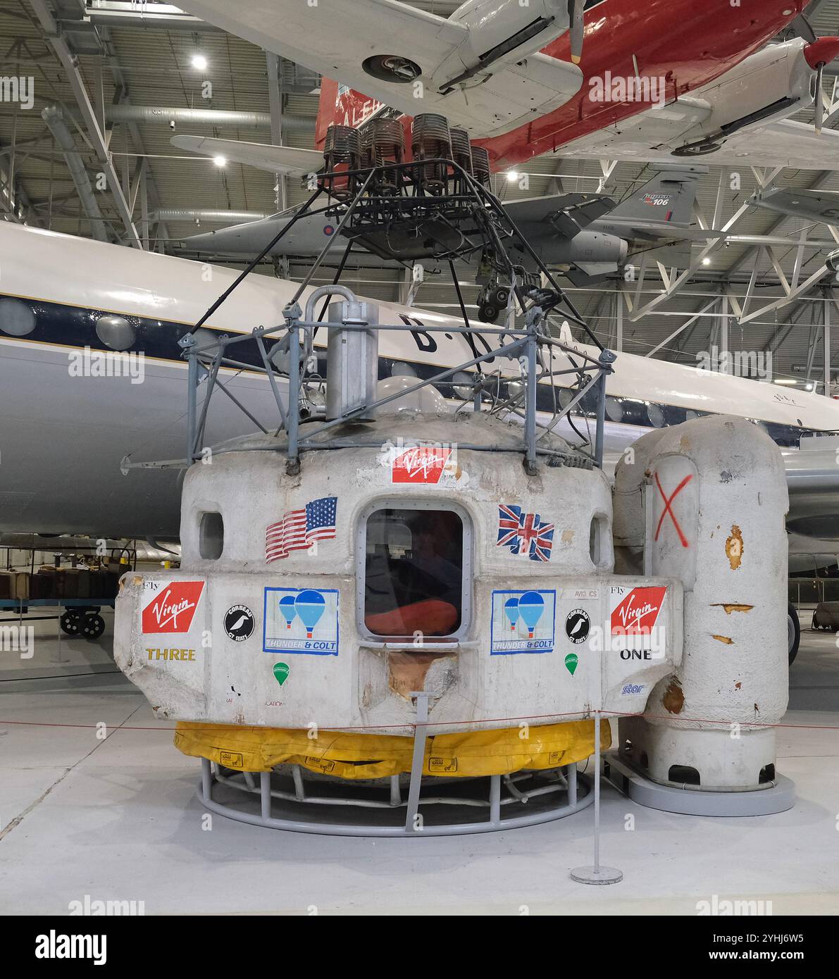 Richard Branson entered the history books with the first successful ...