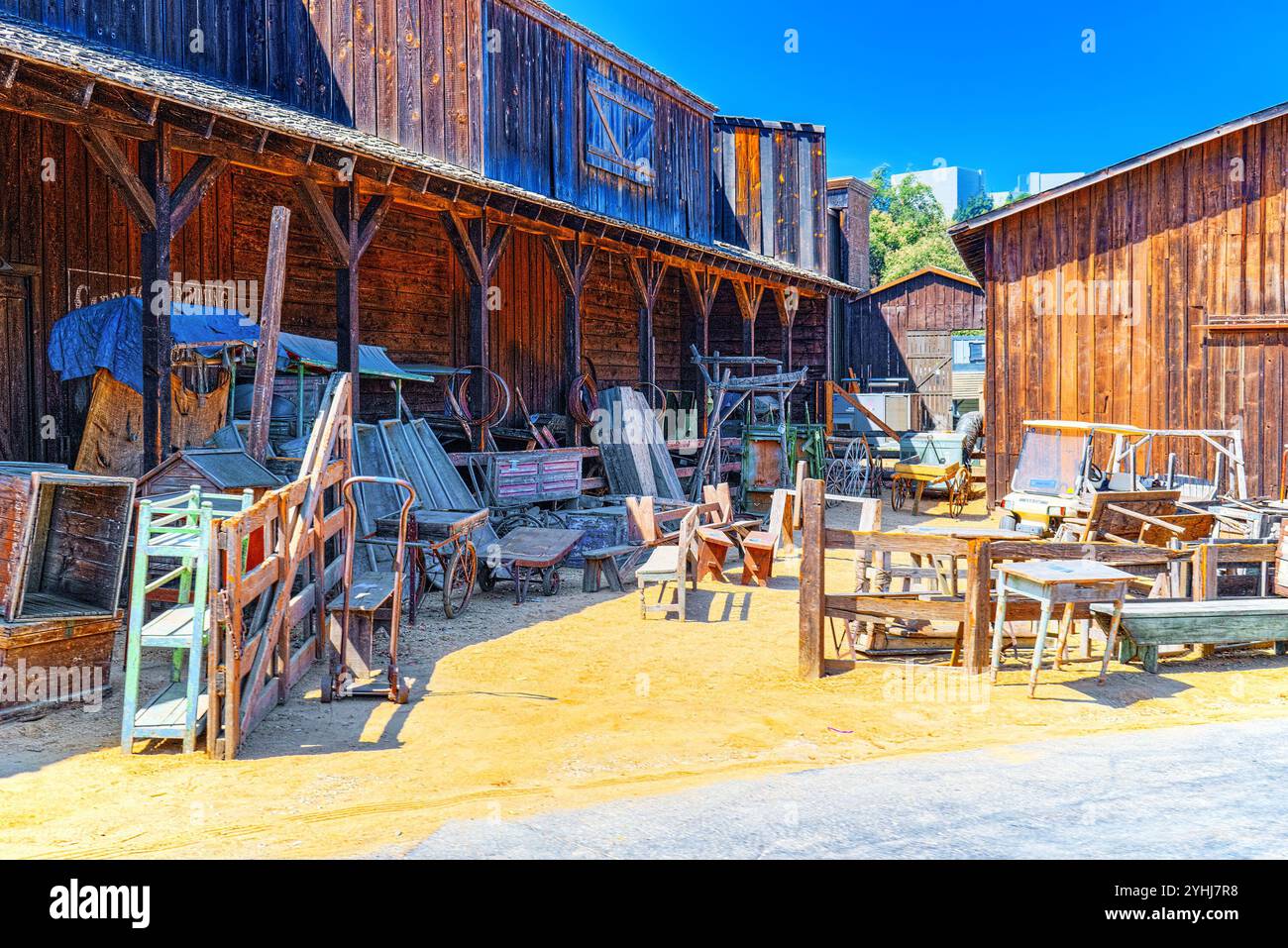 Los Angelos, California, USA - September 07, 2018: World famous park ...