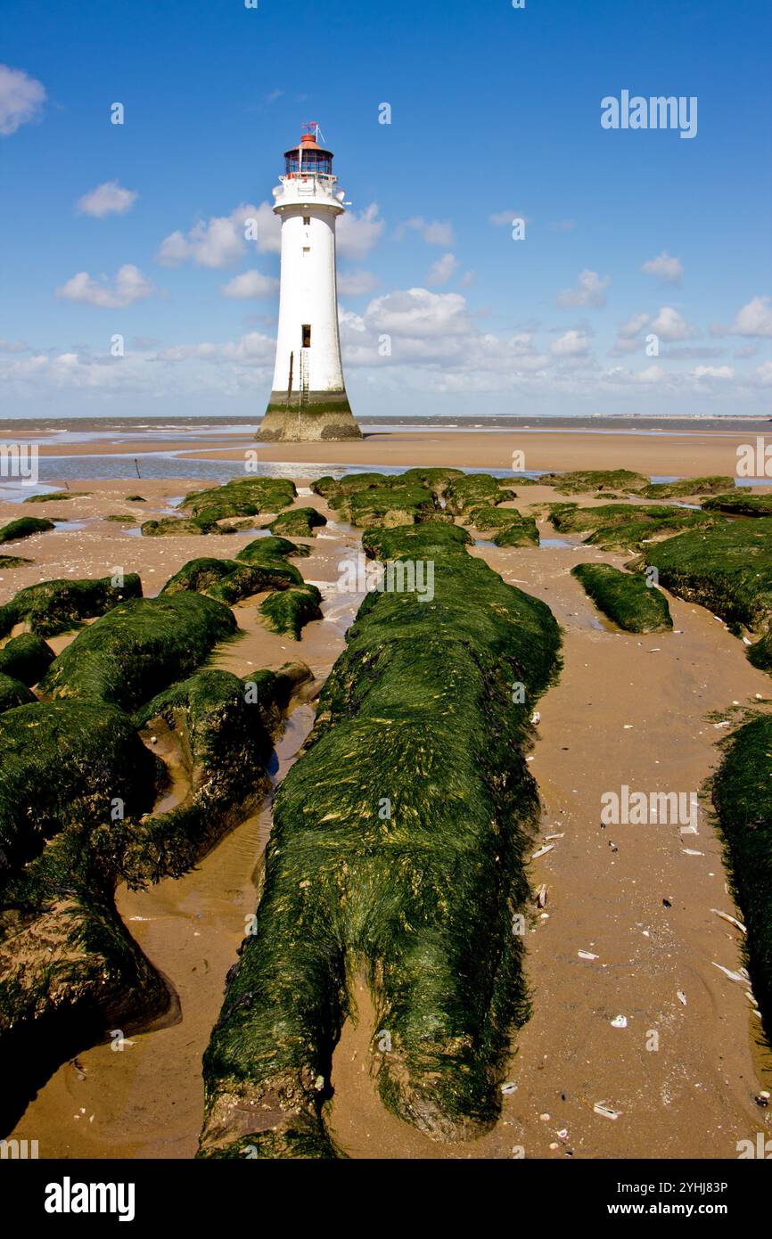 New Brighton Lighthouse UK Stock Photo - Alamy