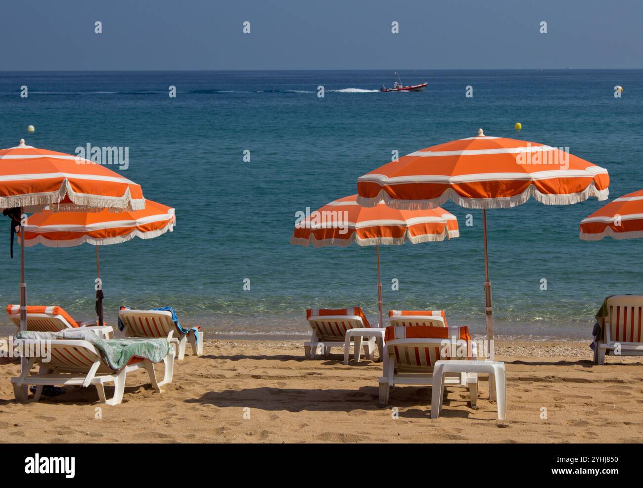 Tourist Beach, sun and sea Stock Photo - Alamy