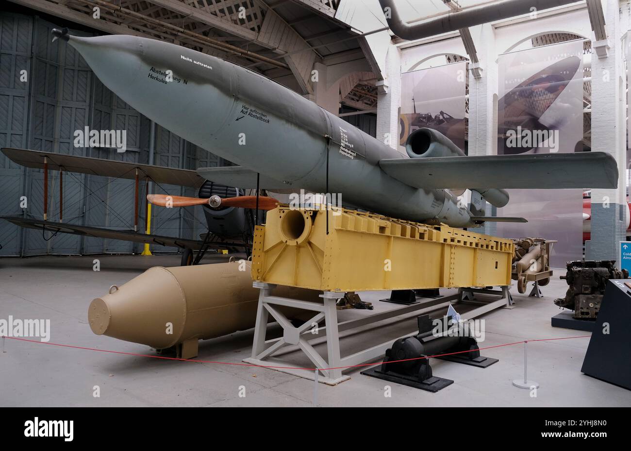 V1 flying bomb hi-res stock photography and images - Alamy