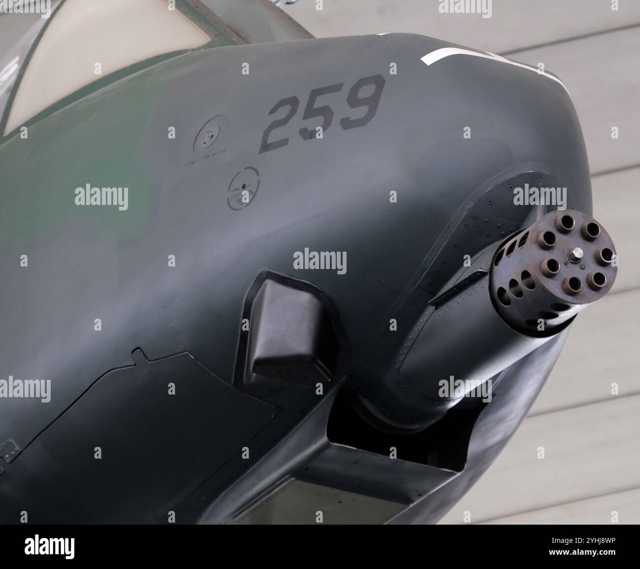 The Fairchild Republic A-10 Thunderbolt II is a single-seat, twin ...