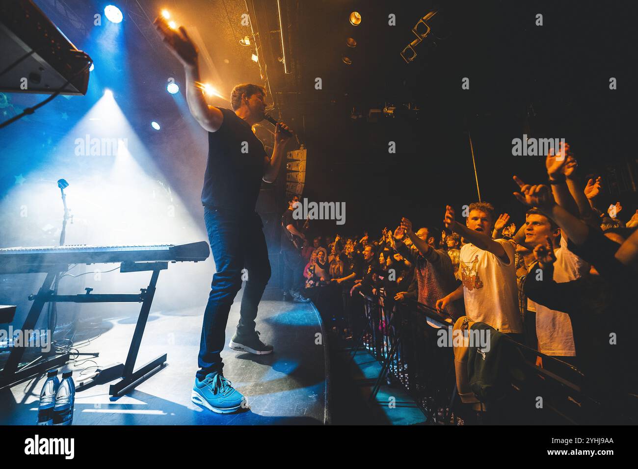 Aarhus, Denmark. 11th, November 2024. The Swedish band Dirty Loops ...