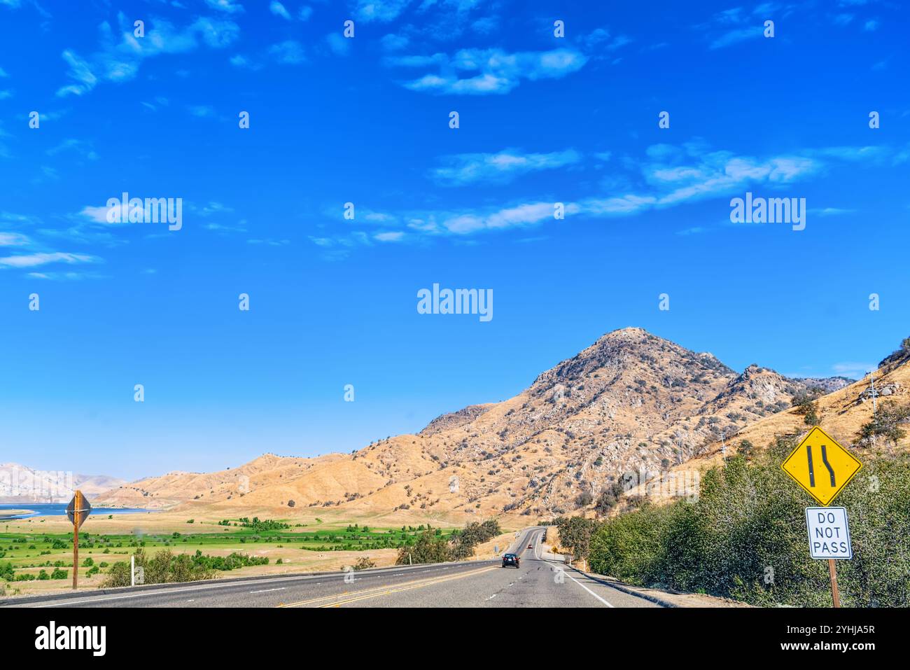 Natural landscapes road views of the United States of America Stock ...