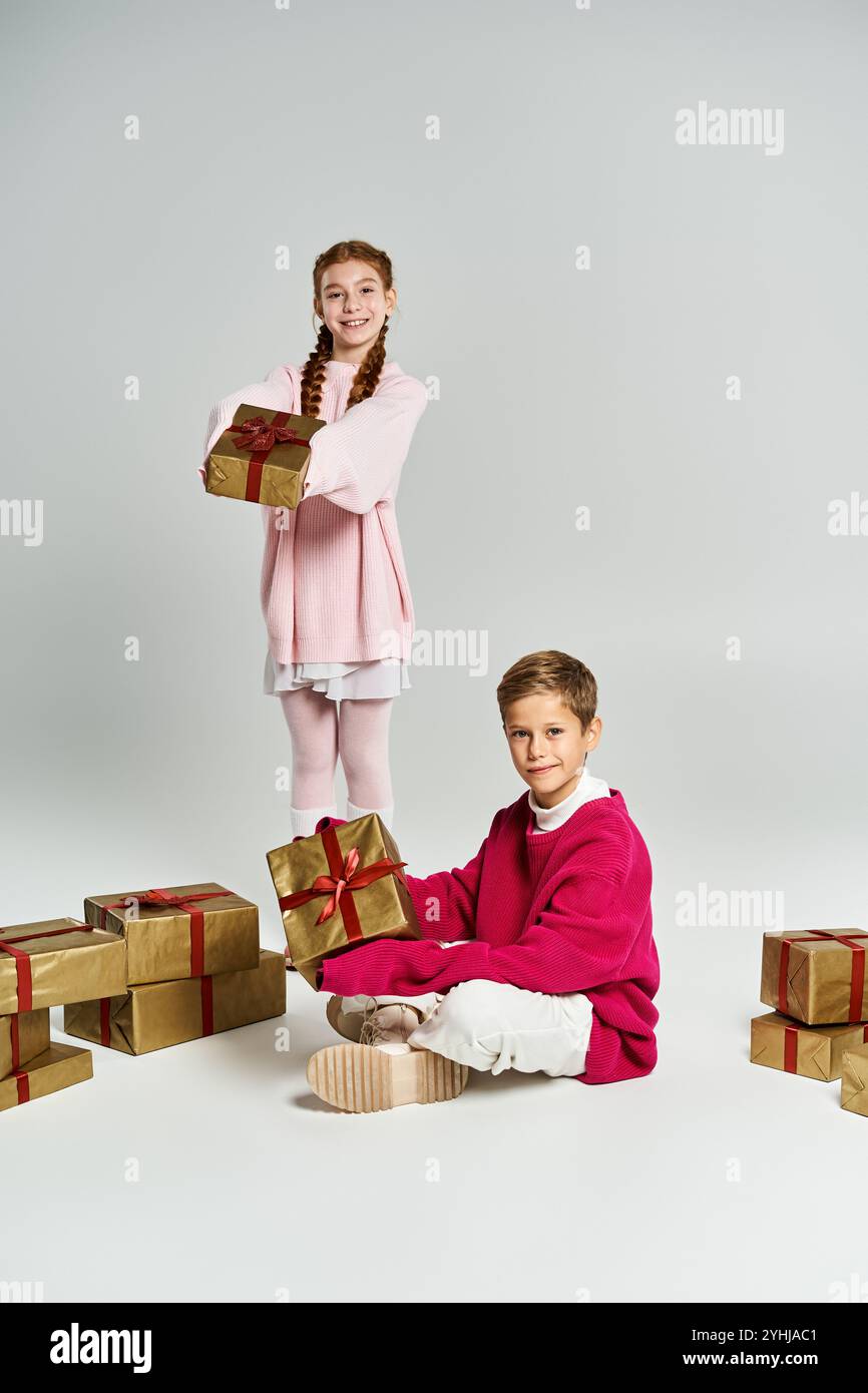 Children playing happily hi-res stock photography and images - Alamy