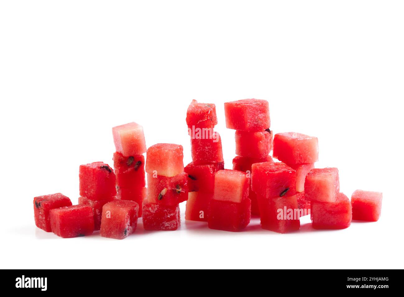 Melon cut out cube hi-res stock photography and images - Alamy