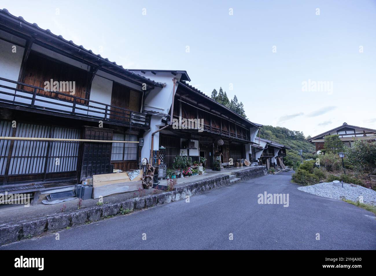 Nakasendo Trail Landscape in Japan Stock Photo - Alamy