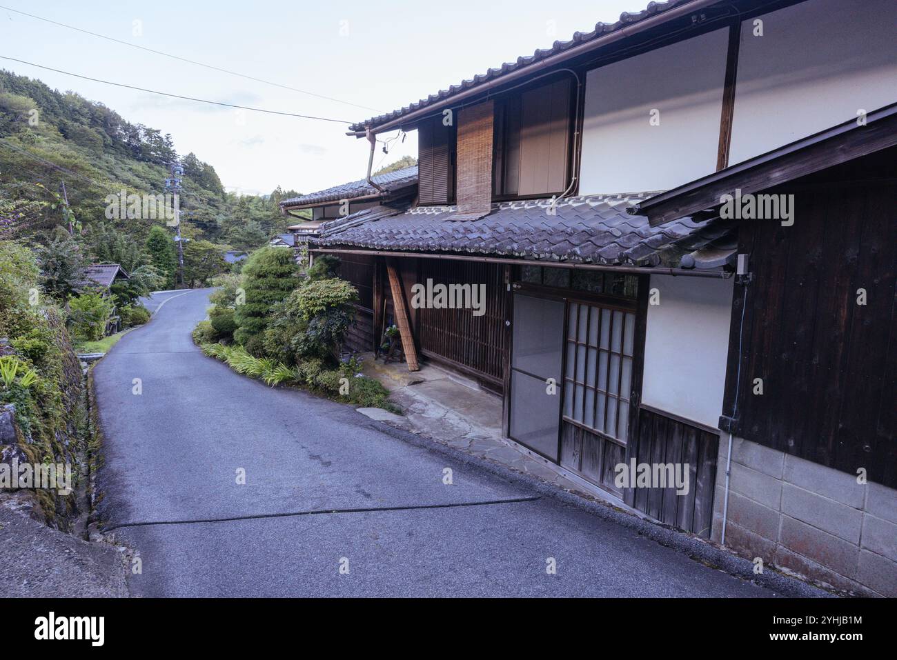 Nakasendo Trail Landscape in Japan Stock Photo - Alamy