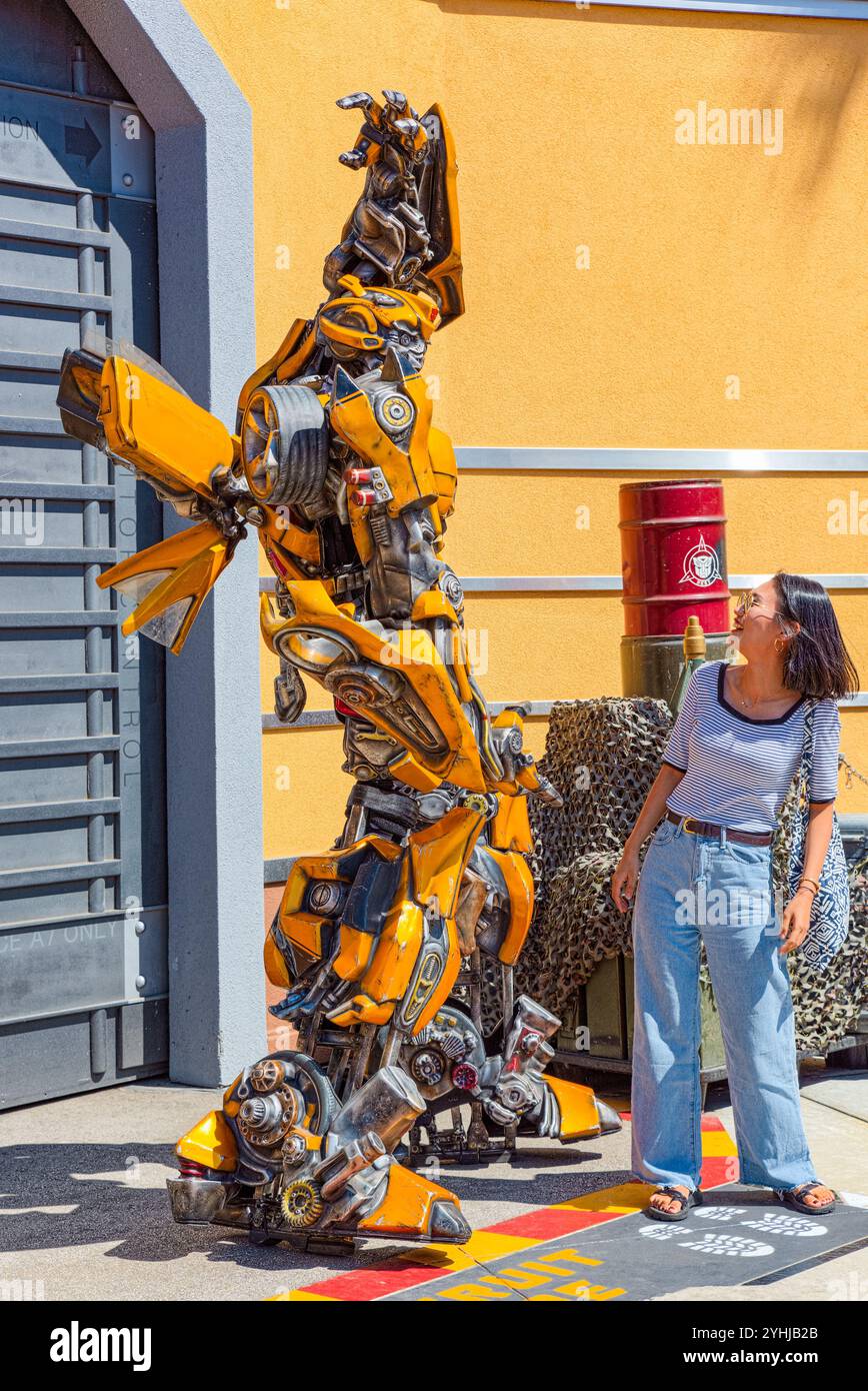 Los Angelos, California, USA - September 07, 2018: World famous park ...