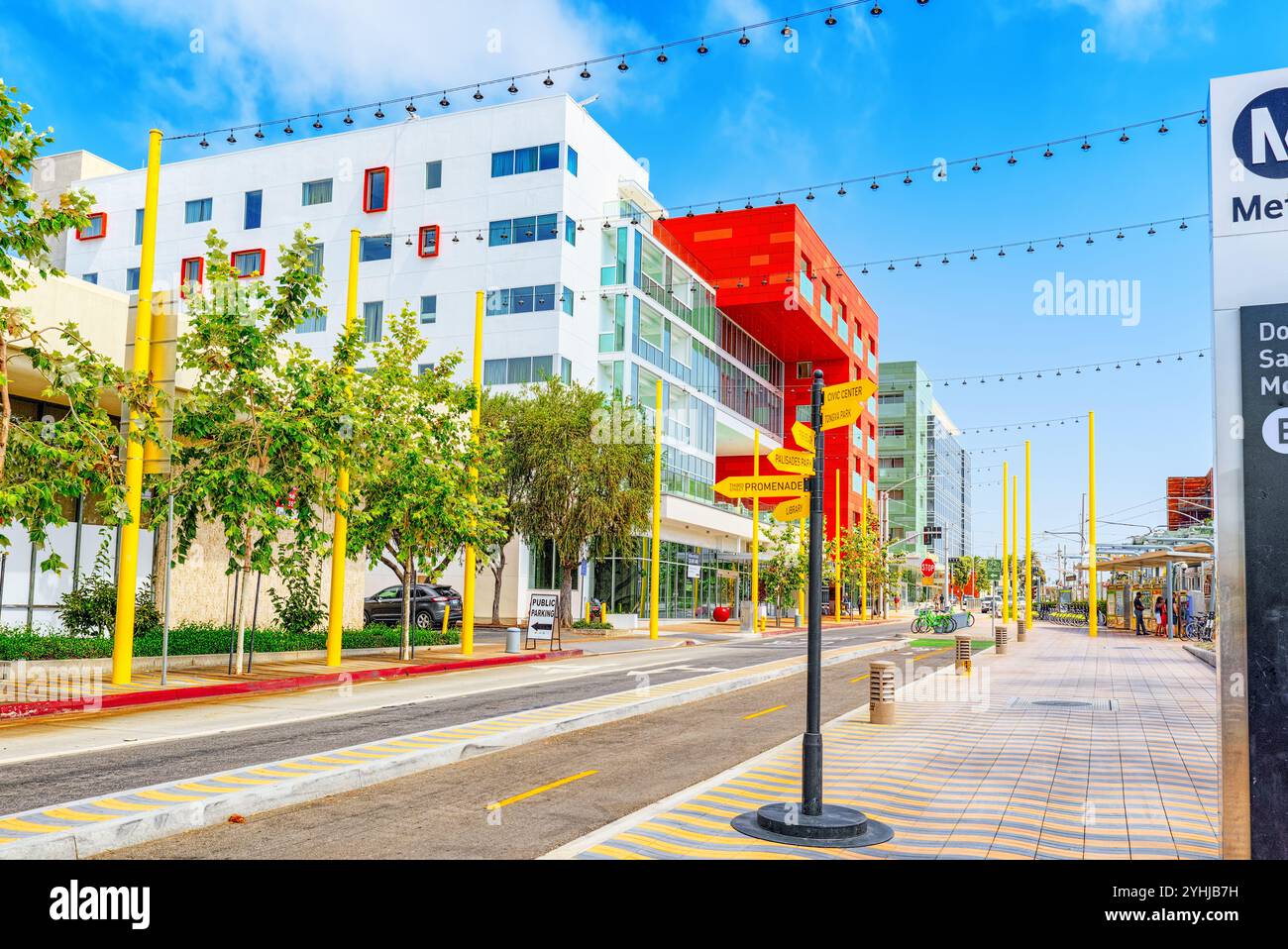Santa Monica, California, USA - September 07, 2018: City views, Santa ...