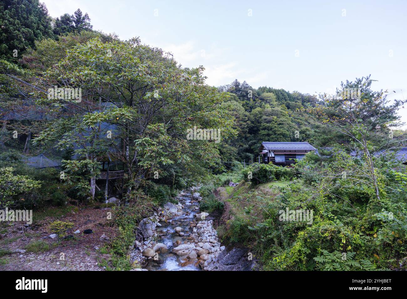 Nakasendo Trail Landscape in Japan Stock Photo - Alamy