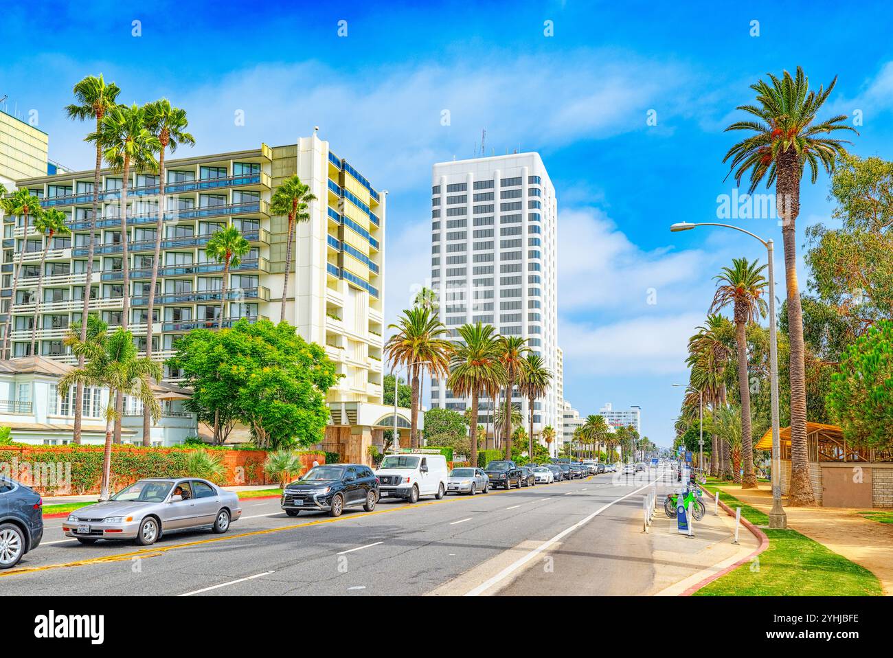 Santa Monica, California, USA - September 07, 2018: City views, Santa ...
