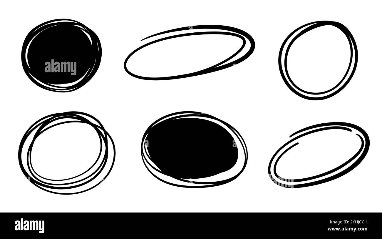 Ellipses icon Black and White Stock Photos & Images - Alamy