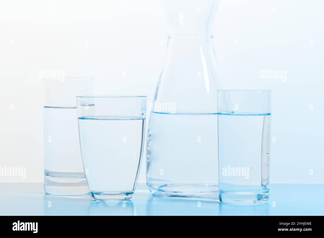 water glass and jug Stock Photo - Alamy