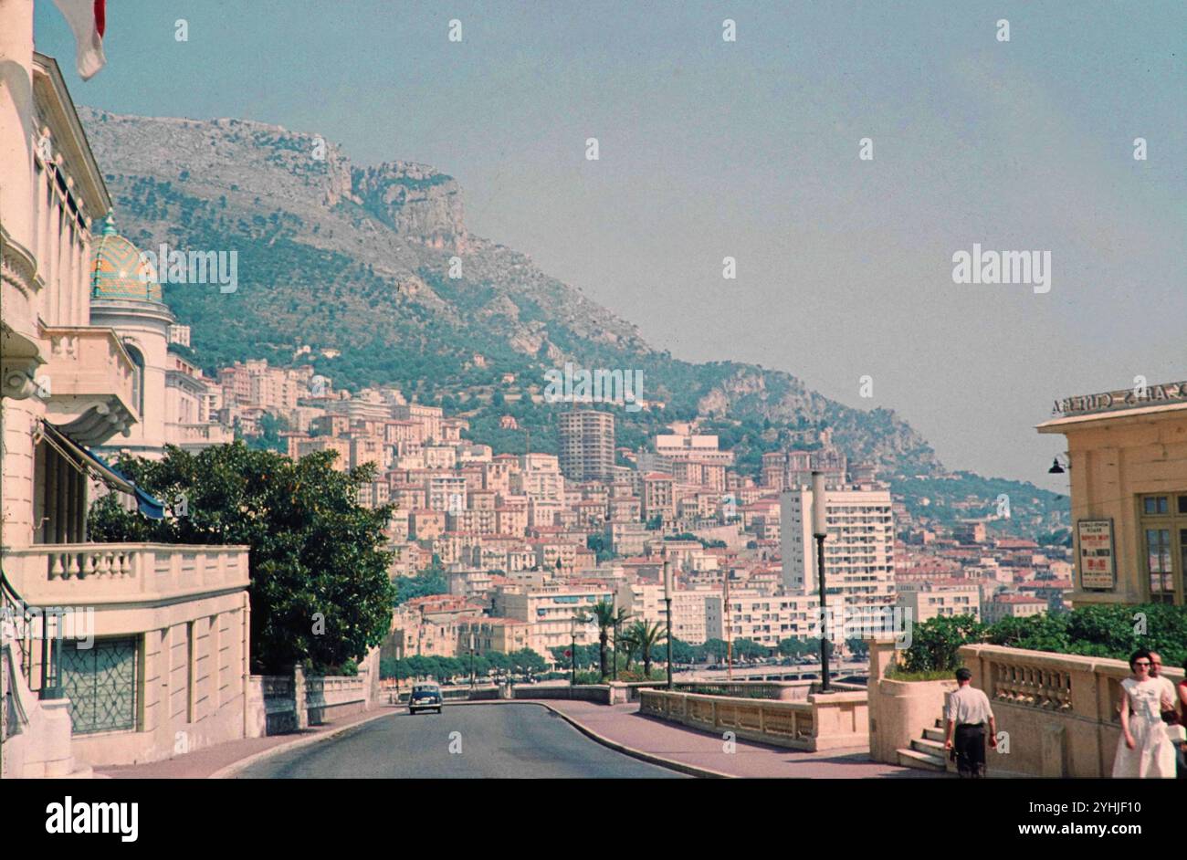 Monte carlo Monaco, 20240101, Aufnahme ca. 1960, Strassenzene ...