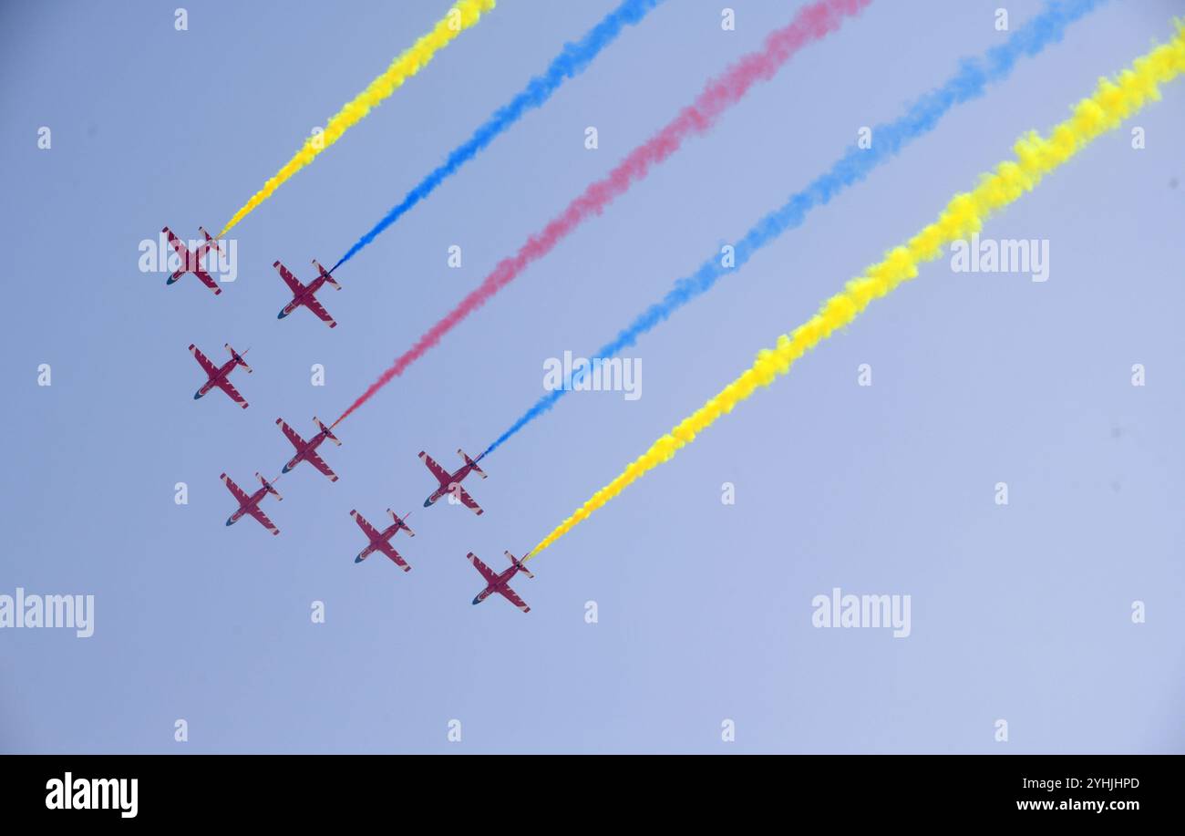 Zhuhai, China's Guangdong Province. 12th Nov, 2024. Aircraft of China's ...