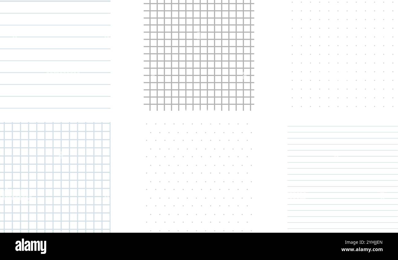 Grid empty background, square, line dot graph paper, school math sheet ...