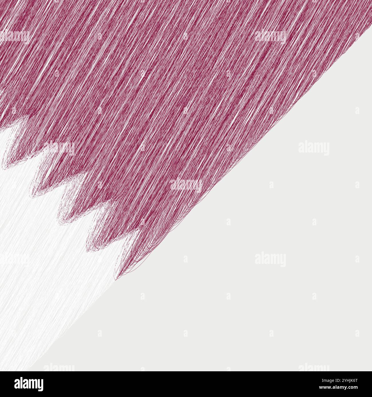 Qatar National Day December 18. Scribble style Qatar flag vector ...