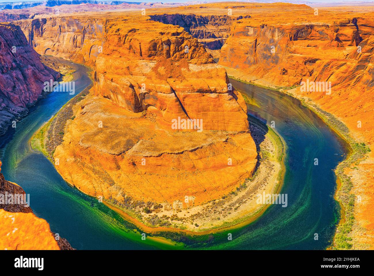 Horseshoe Bend is a horseshoe-shaped incised meander of the Colorado ...