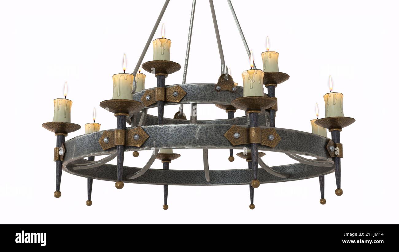 Historic chandelier Cut Out Stock Images & Pictures - Alamy