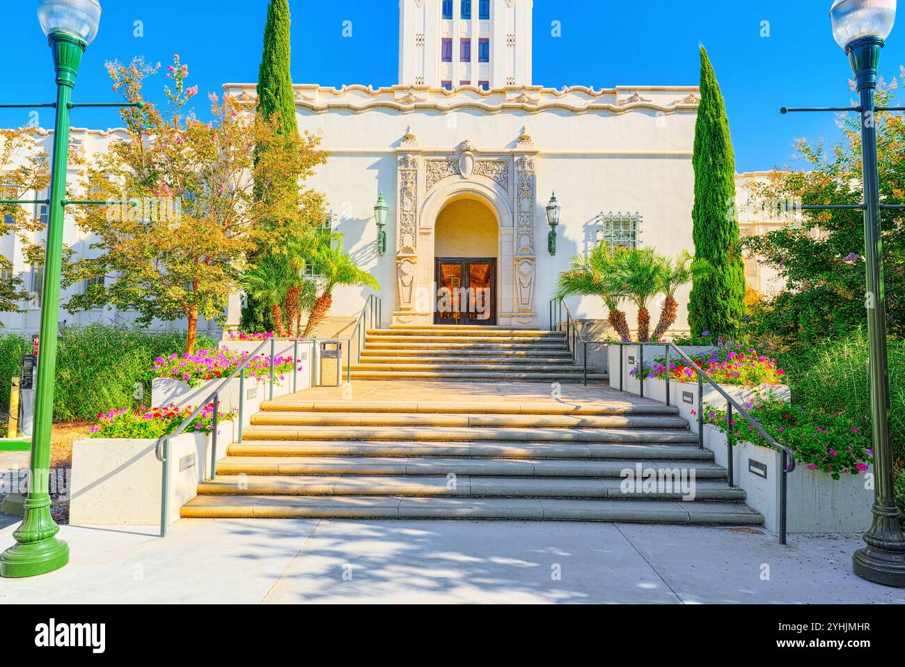 Beverly Hills City Hall, Los Angelos, California, USA Stock Photo - Alamy