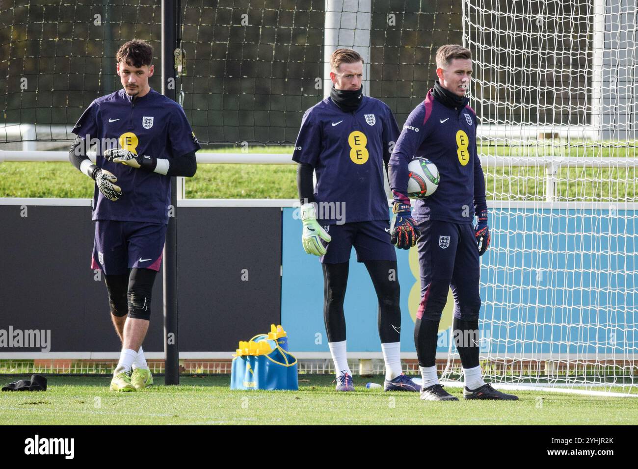 Burton Upon Trent, UK. 12th Nov, 2024. England goalkeepers James ...