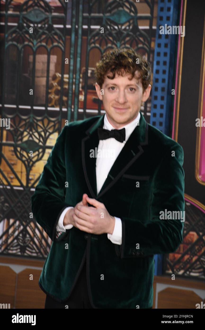 Los Angeles, California, USA 9th November 2024 Actor Ethan Slater ...