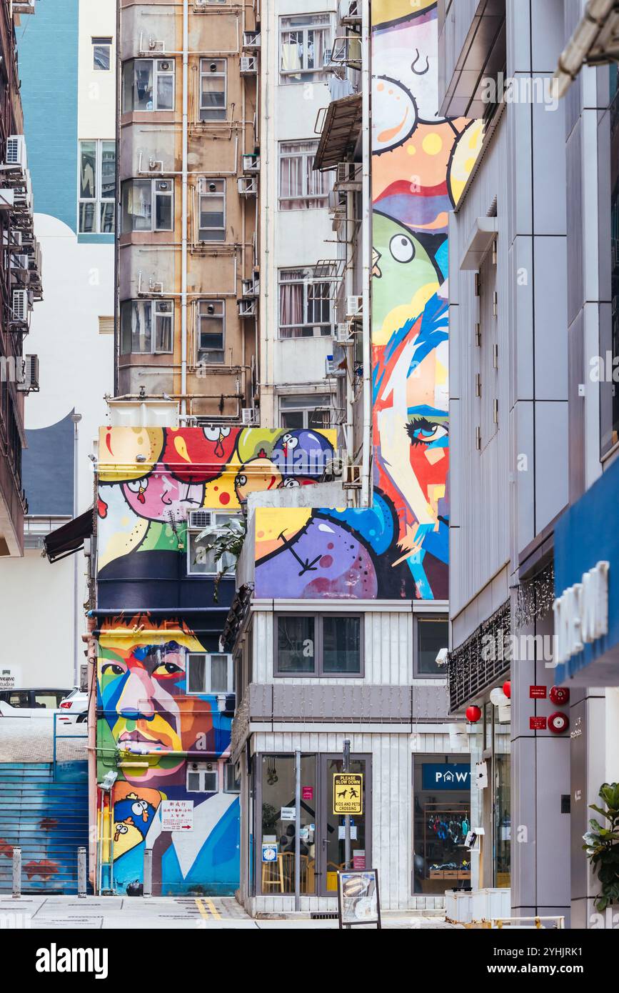 Chung ying street hong kong hi-res stock photography and images - Alamy