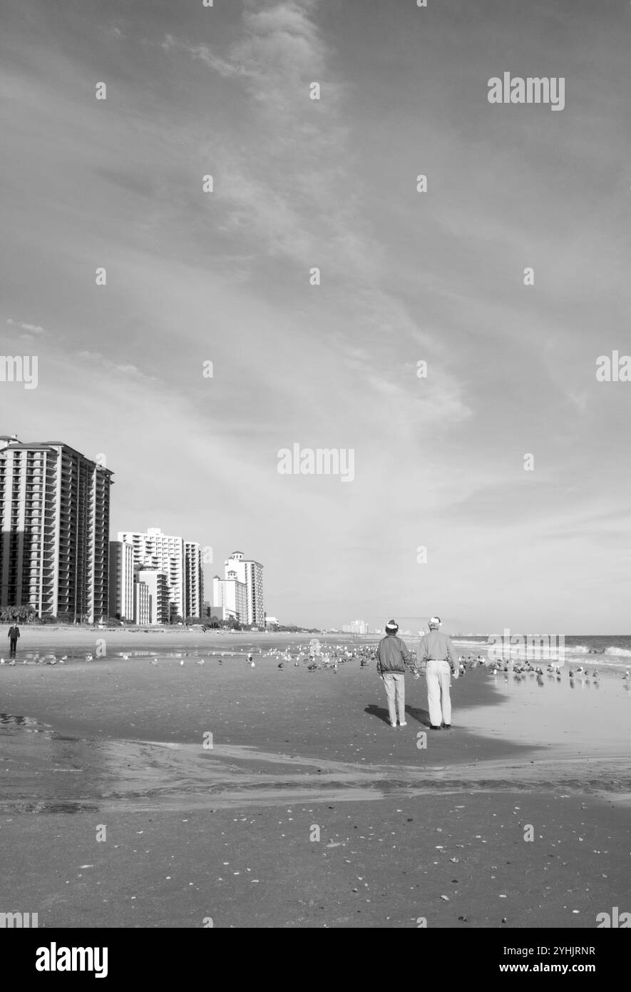 Grand strand Black and White Stock Photos & Images - Alamy
