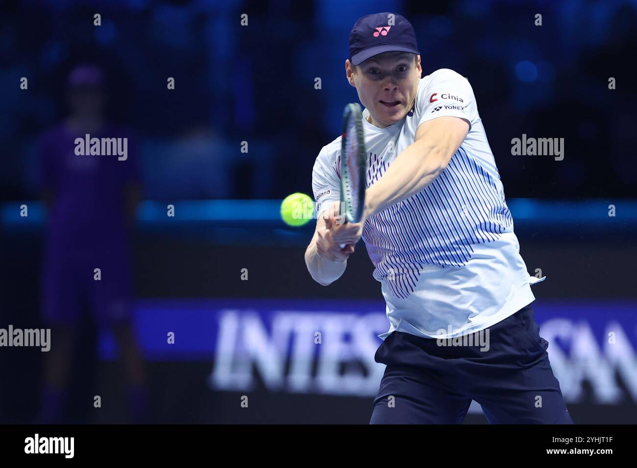 Turin, Italy. 12th Nov, 2024. Harri Heliovaara of Finland in action ...