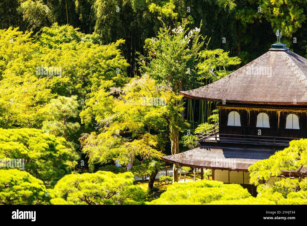 Silver Pavillion Ginkakuji Temple Kyoto Japan Stock Photo - Alamy
