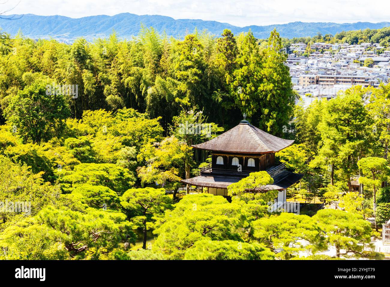 Silver Pavillion Ginkakuji Temple Kyoto Japan Stock Photo - Alamy