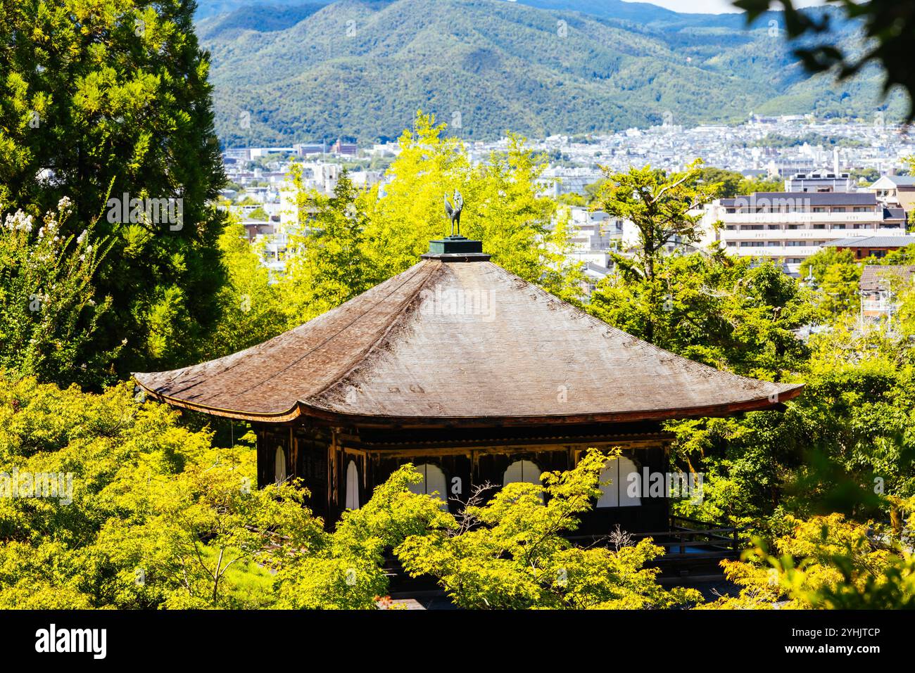 Silver Pavillion Ginkakuji Temple Kyoto Japan Stock Photo - Alamy