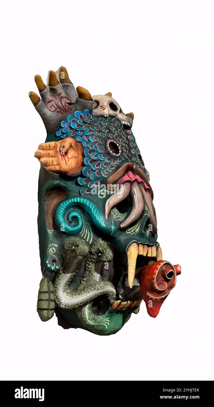 Tiki mask hawaii Cut Out Stock Images & Pictures - Alamy