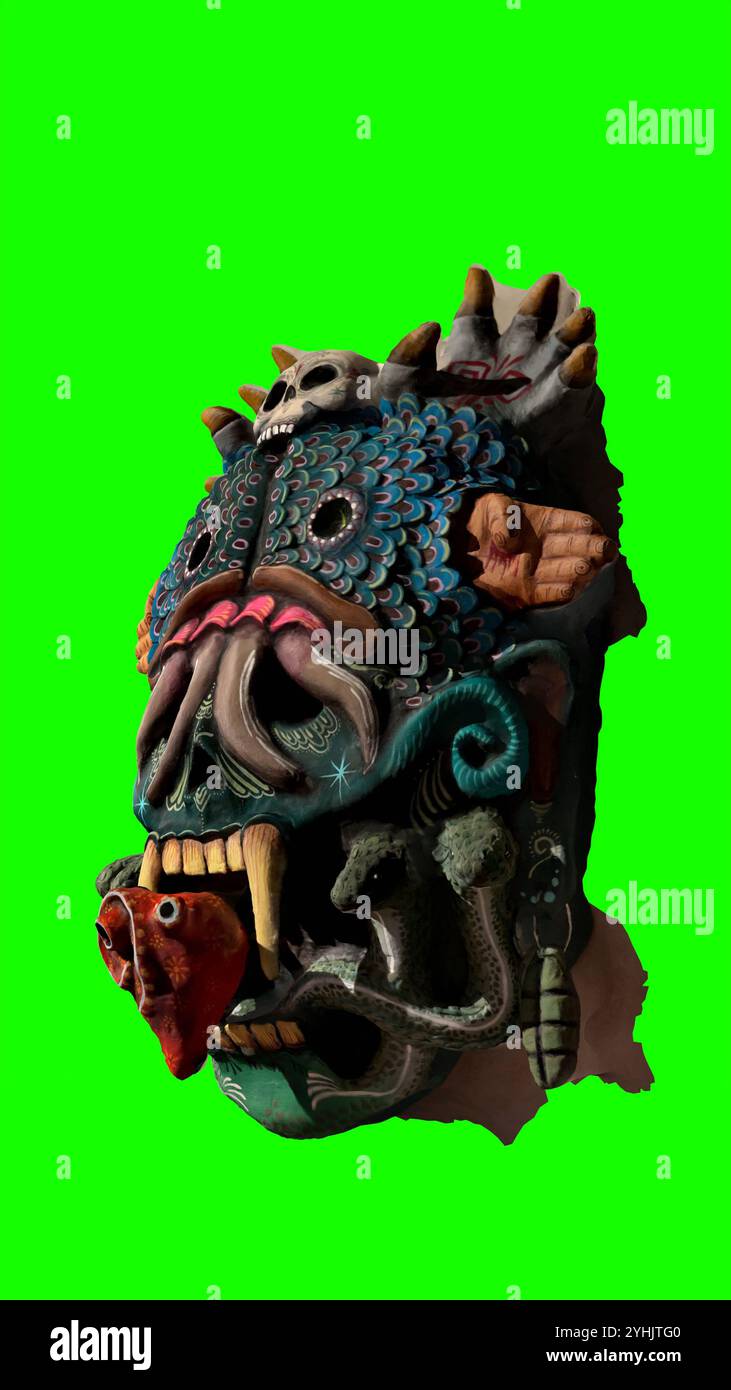 Tiki mask hi-res stock photography and images - Alamy