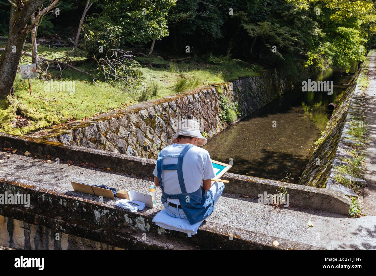 Philosopher's Walk in Kyoto Japan Stock Photo - Alamy