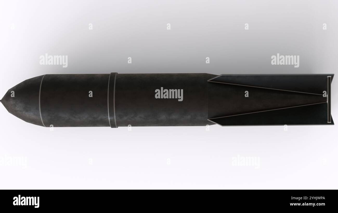 atom bomb with white background Stock Photo - Alamy