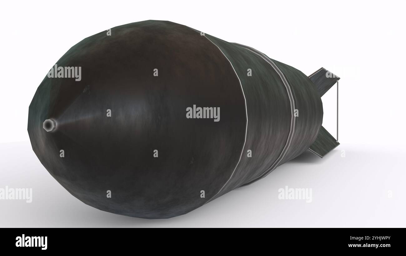 atom bomb with white background Stock Photo - Alamy