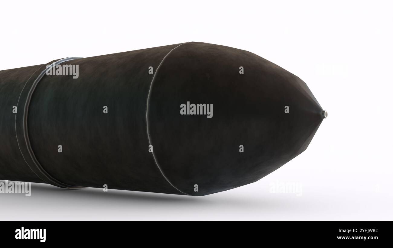 atom bomb with white background Stock Photo - Alamy