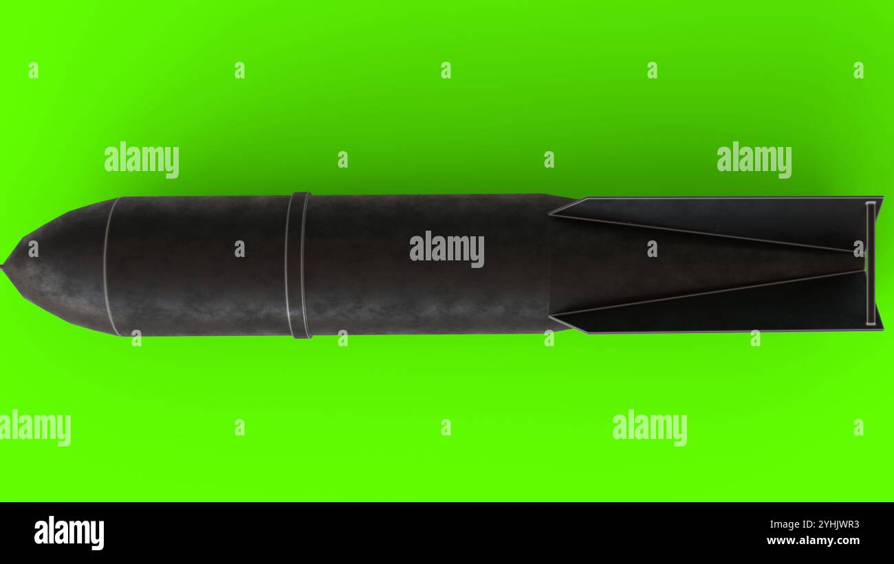 atom bomb with green background Stock Photo - Alamy