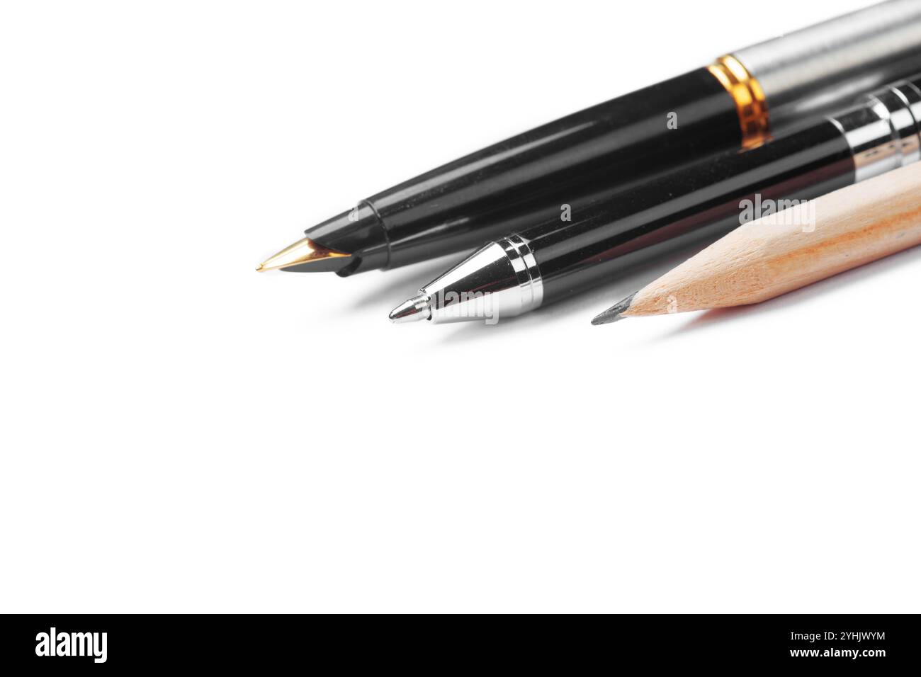 Pen Isolated on White Background Stock Photo - Alamy