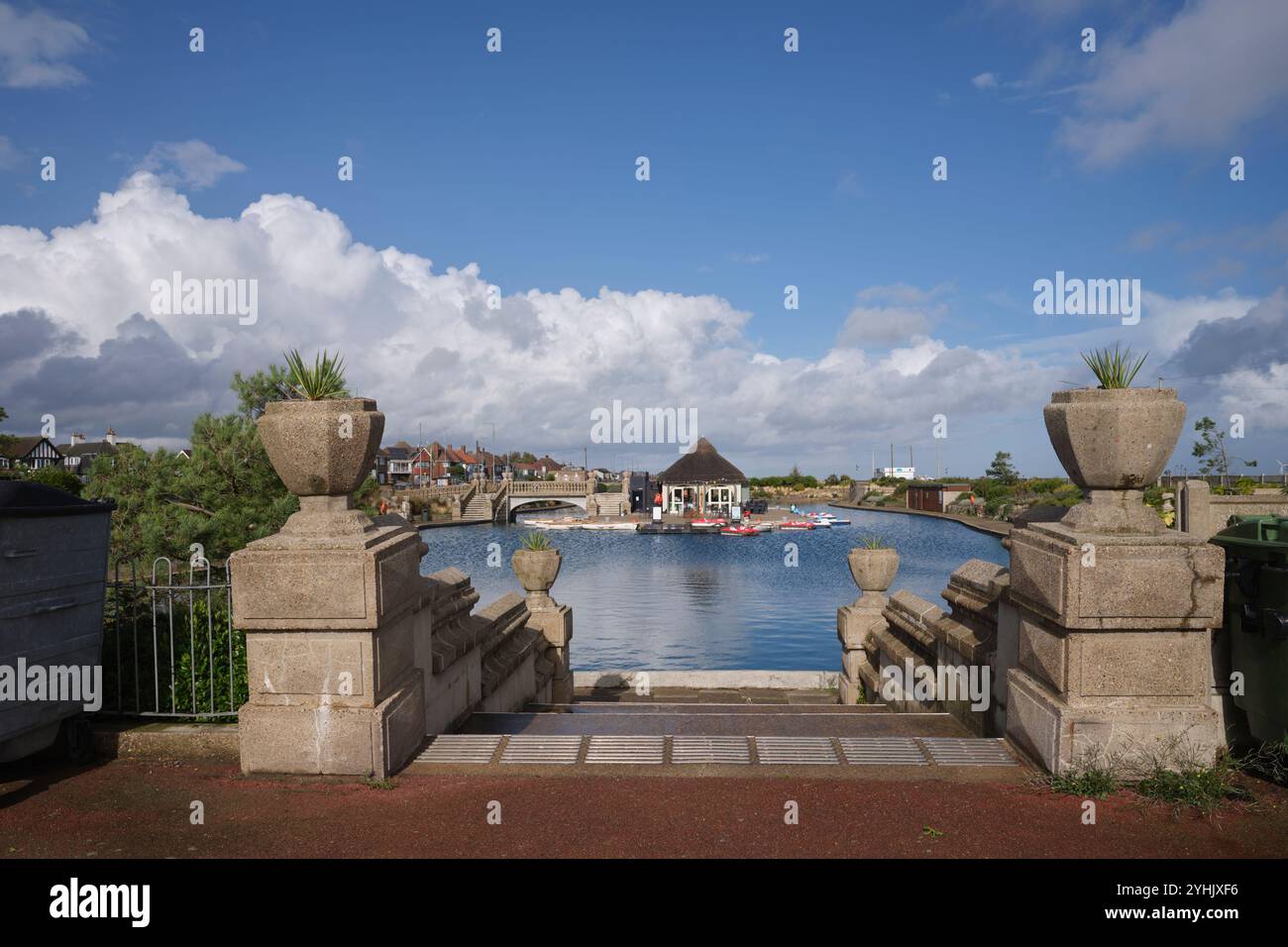 Island Cafe on the Boating Lake in the Venetian Waterways Great ...