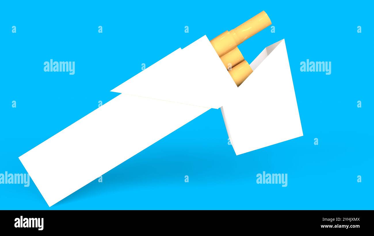 white cigarette pack 4k photos Stock Photo - Alamy